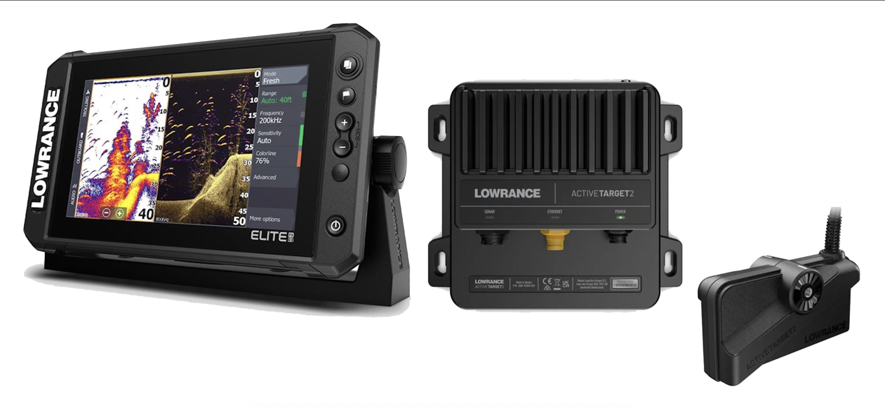 Lowrance Elite FS and Active Target 2 - Ruoto.com webstore