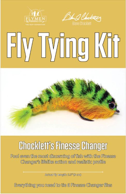 Flymen Fly Tying Kit Chocklett's Finesse Gamechanger Fly tying kit for ...