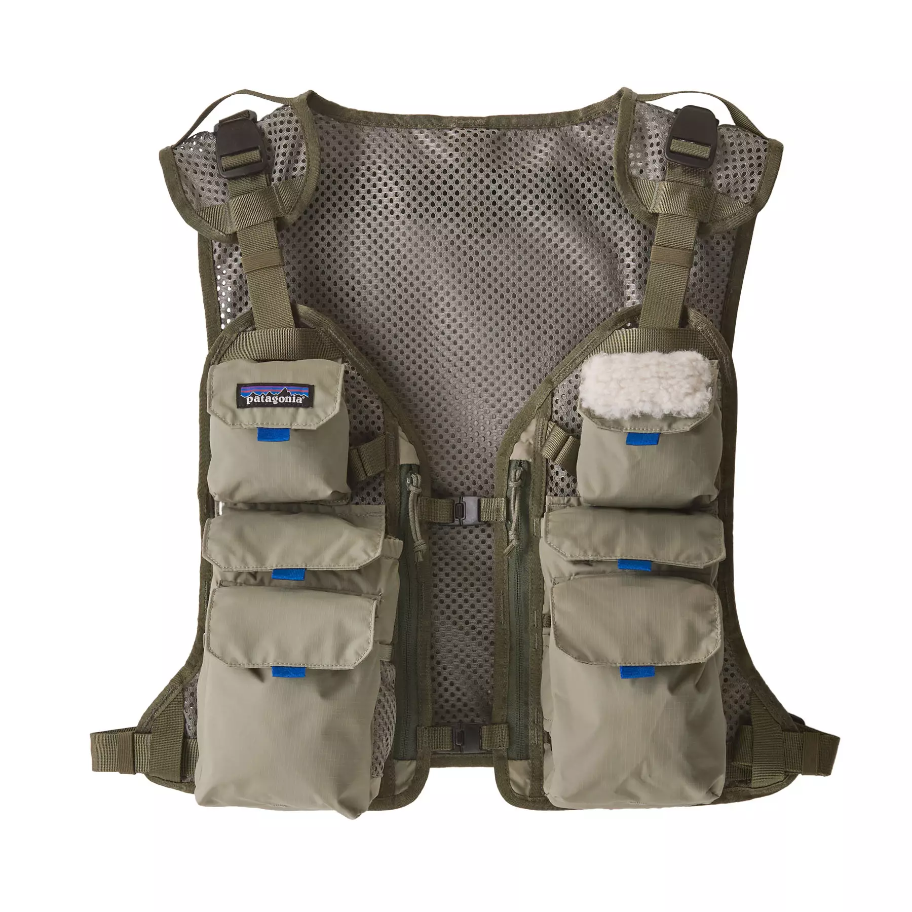Patagonia Stealth Convertible Vest River Rock Green Lightweight fly ...