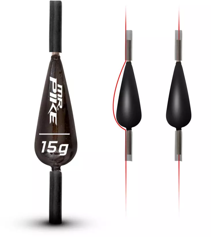 Quantum Mr. Pike Slide Sinker Lead - Ruoto.com webstore