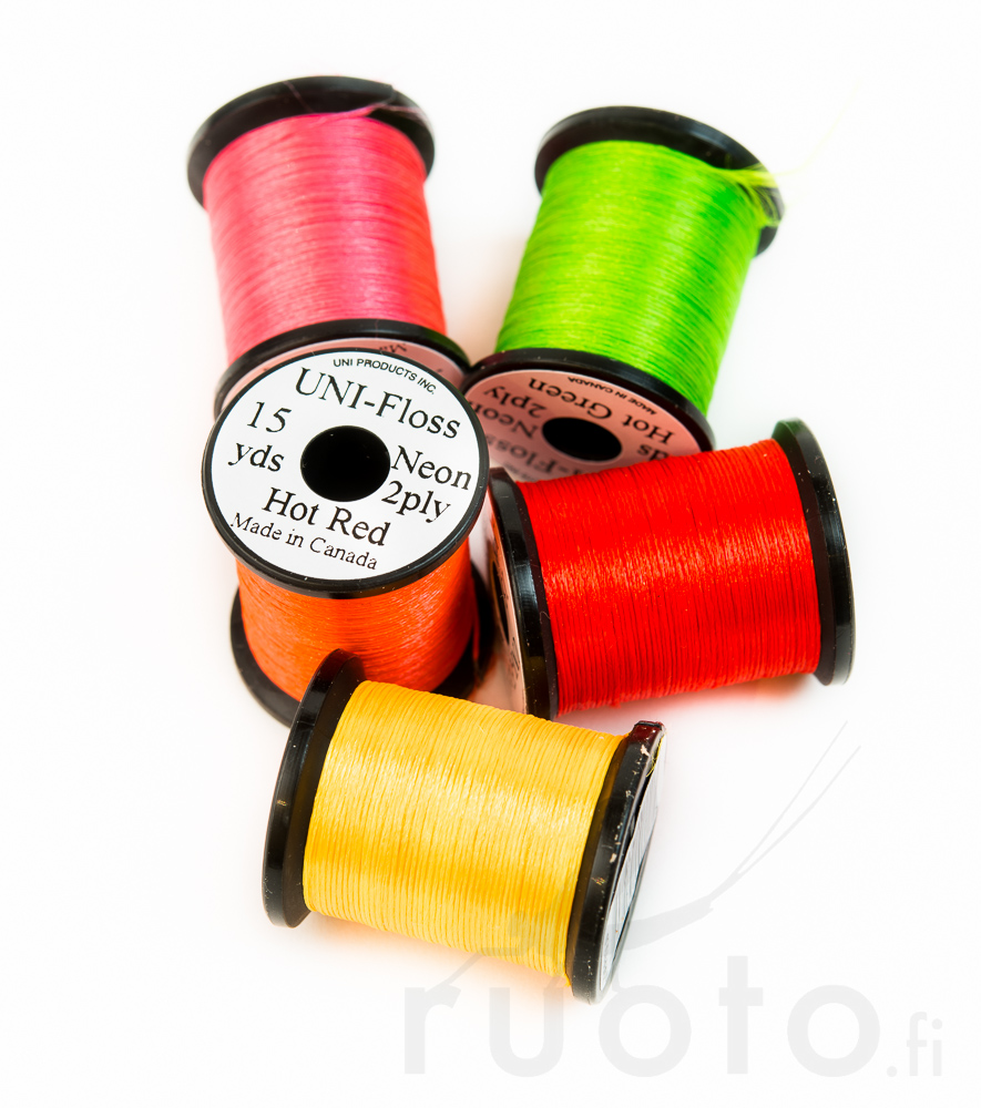 UNI-Floss Neon Multi-braided polyester floss - Ruoto.com webstore