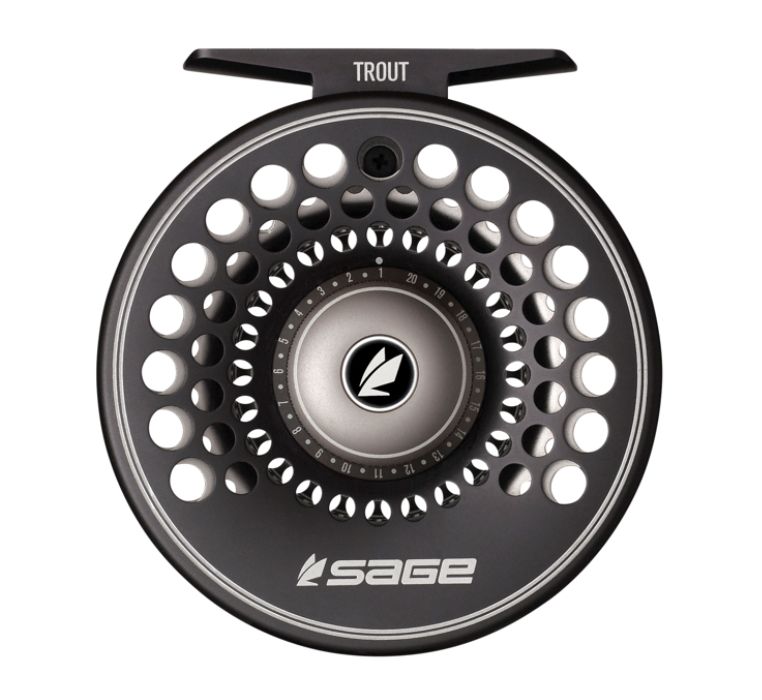 Sage Trout Reel Stealth/Silver - Ruoto.com webstore