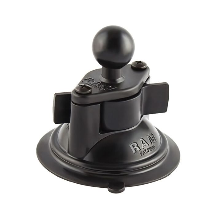 RAM B Ball Twist-Lock Suction Cup Bas RAM suction cup mount with B-ball ...