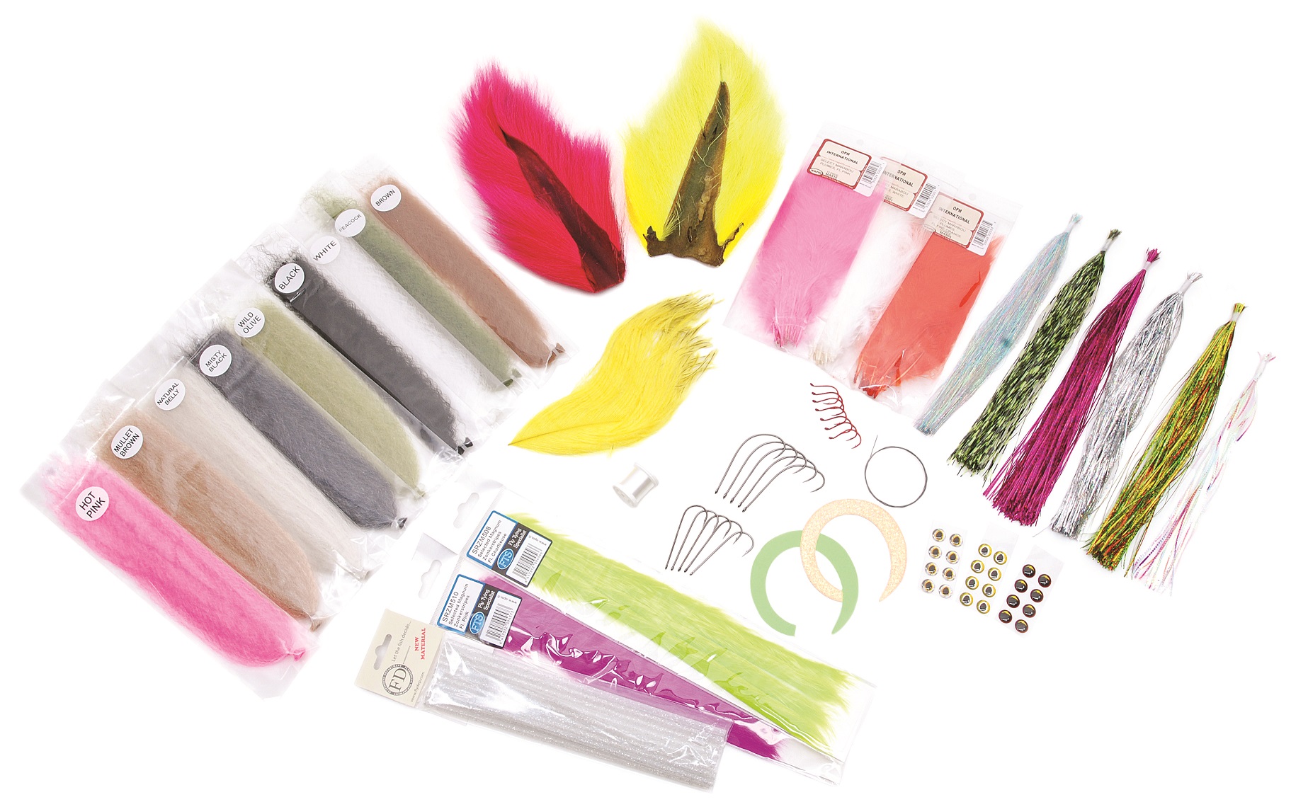 Pike Fly Tying Kit Pike fly tying kit - Ruoto.com webstore