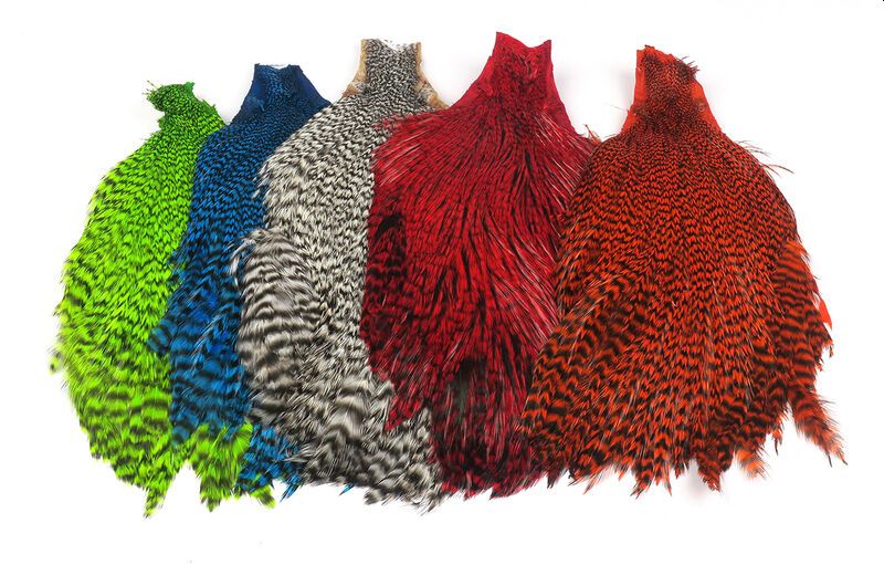Hareline Grizzly Streamer Cape Rooster cape, for fly tying - Ruoto.com ...