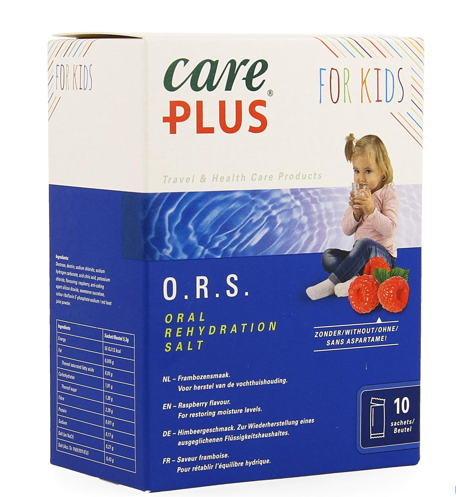 Care Plus Oral Rehydration Salt Kids Children's rehydration salts ...