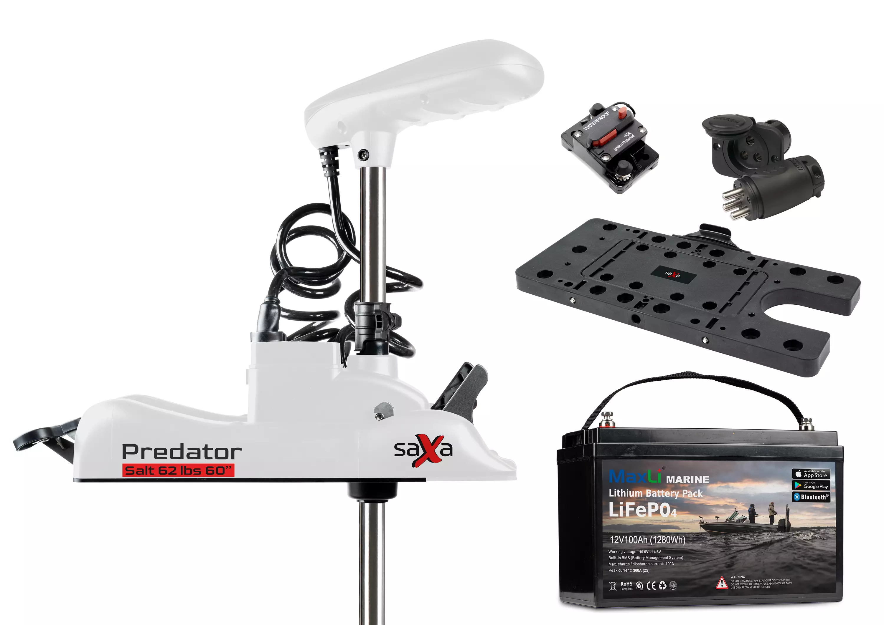 Saxa Predator Salt 62lbs 60'' + MaxLi Lithium - Ruoto.com webstore